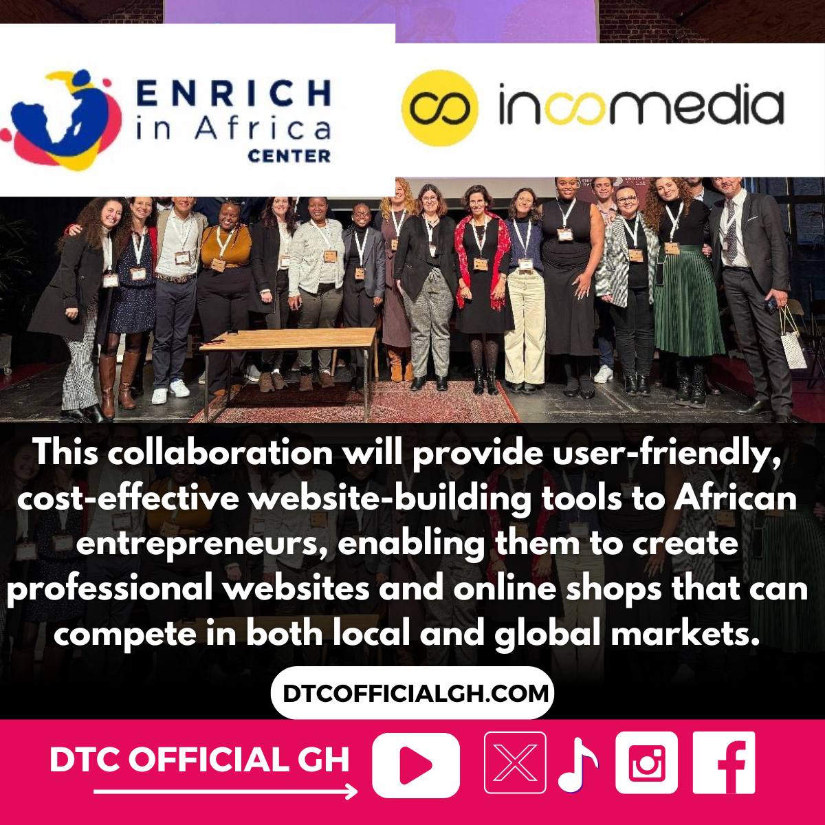 EiA-C and Incomedia Partner to Empower African Entrepreneurs with Easy ...