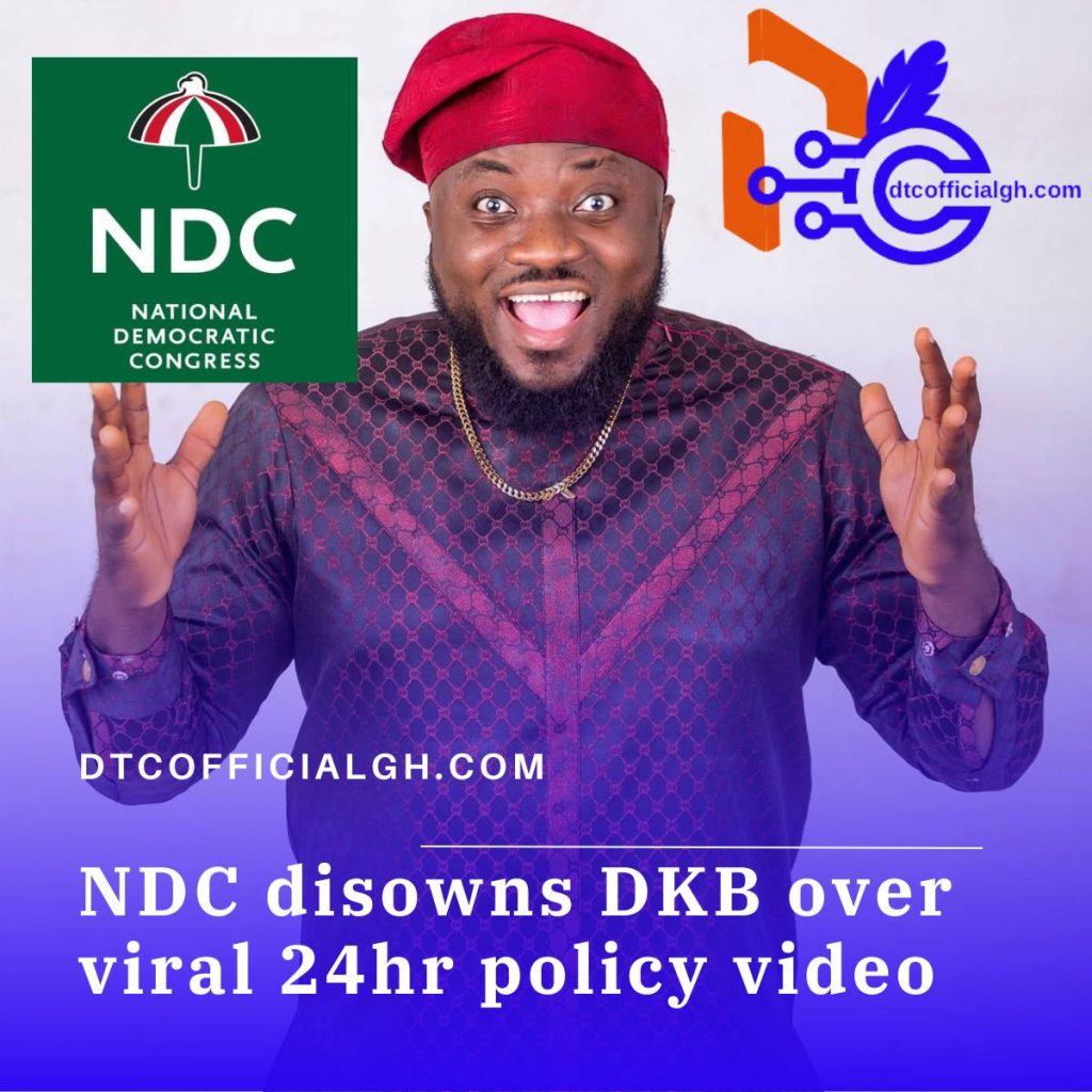 NDC Disowns DKB! Sammy Gyamfi Clarifies Party’s Stance - Dreamers ...
