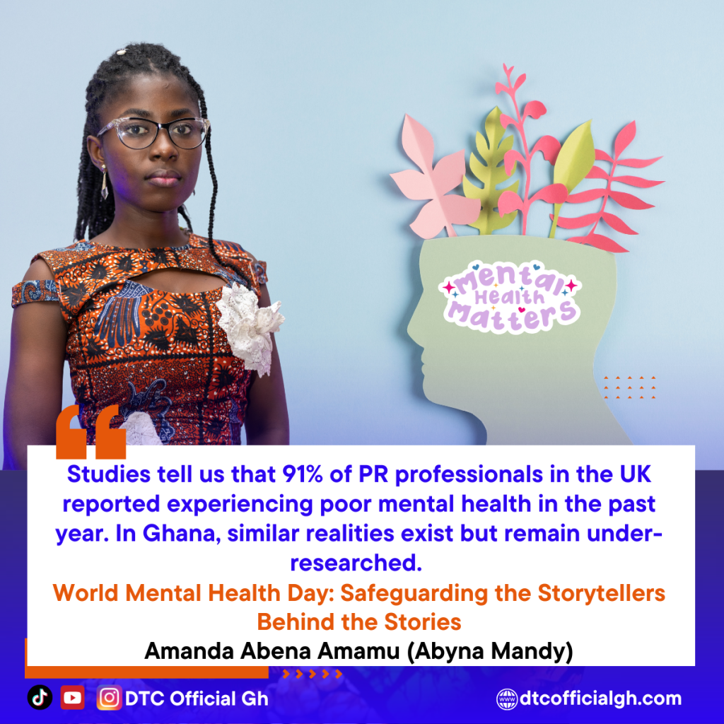 Mental Health Day: Safeguarding the Storytellers Behind the Stories ...